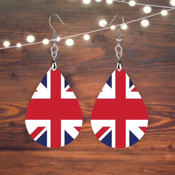 British Earrings - Etsy