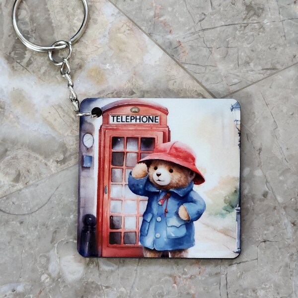 British Keychain - Etsy