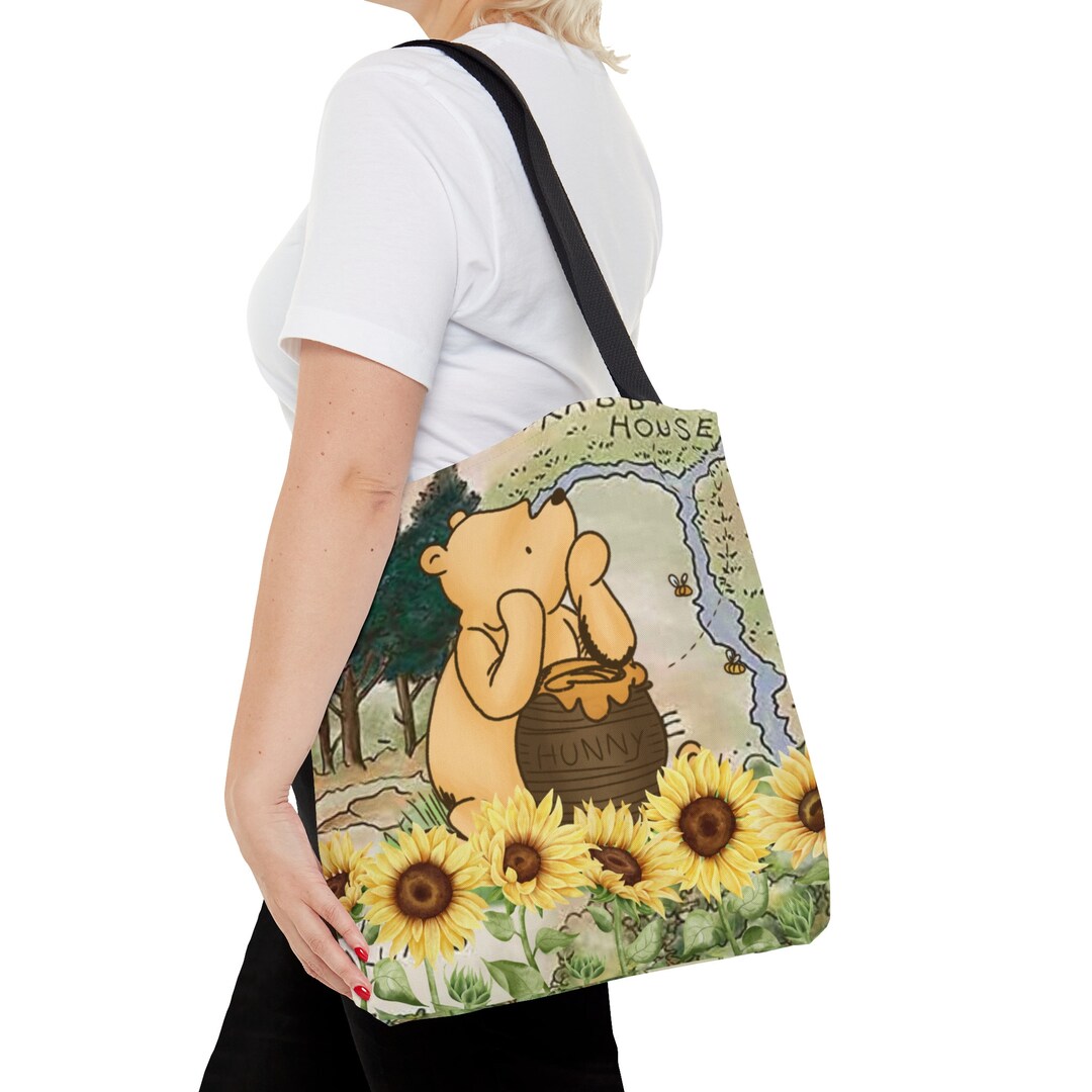 Classic Pooh Tote Bag, Pooh Hundred Acre Woods Shopping Bag, Classic ...