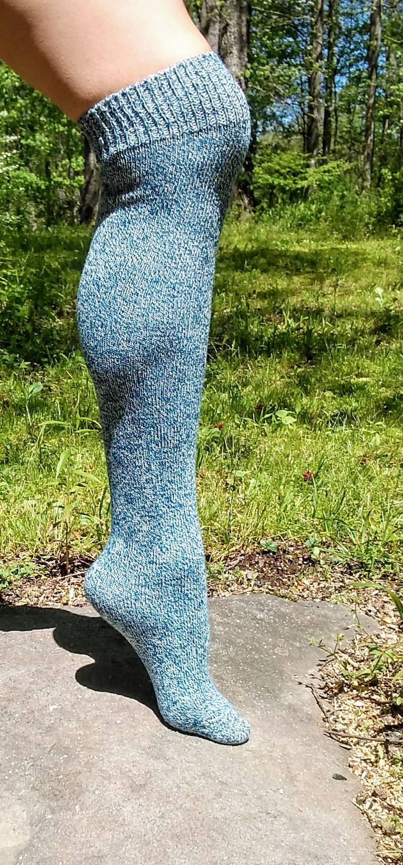 Organic Unisex Cotton Knee Socks Boot Socks Kilt Socks Renaissance ...