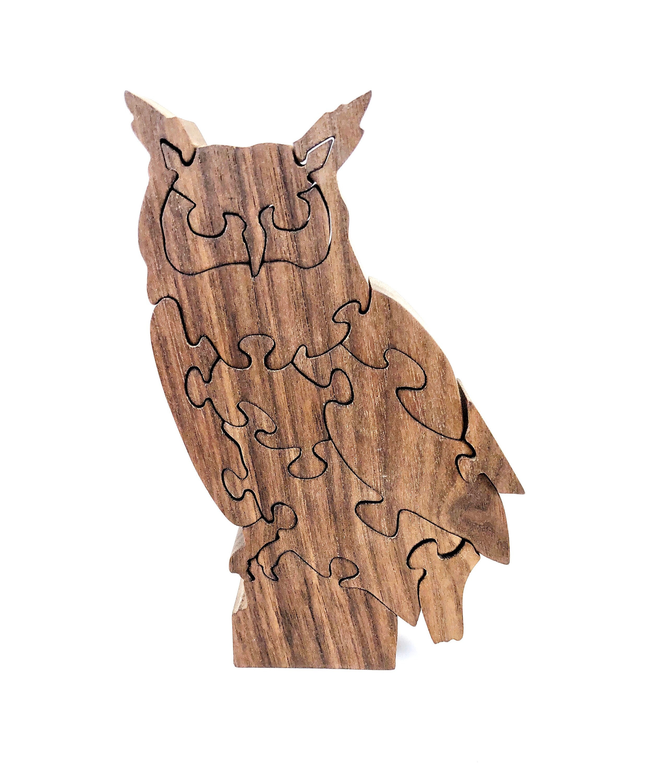 Wooden Owl Puzzle - Etsy