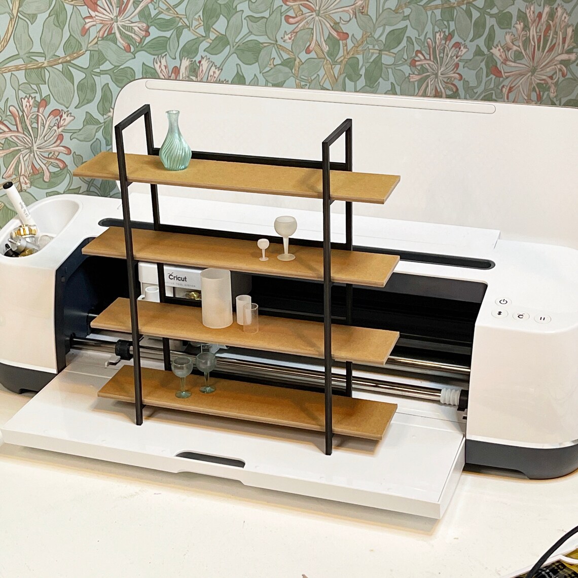 SVG File to Make a Miniature Dollhouse Loft Style Display Shelving Unit ...