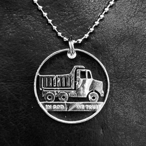 Dump Truck Pendant, Truck Driver Gift, Keychain - Etsy