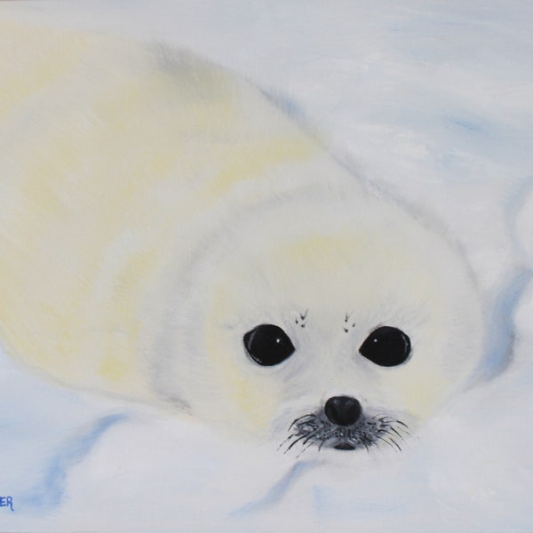 Harp Seal - Etsy