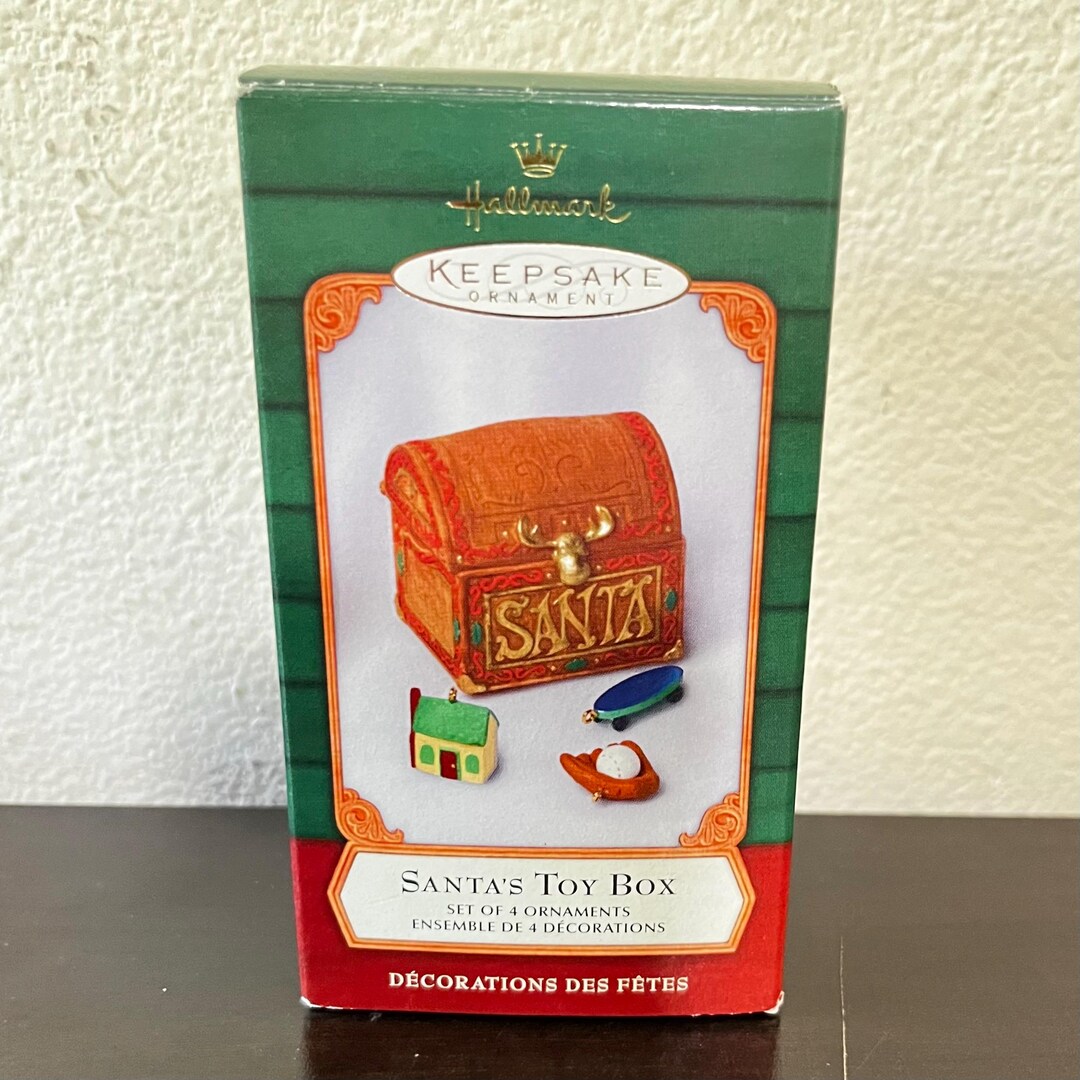 Hallmark Santa's Toy Box Ornaments (2001) - Night Before Christmas ...