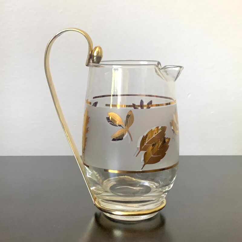 Libbey Gold Leaf - Etsy