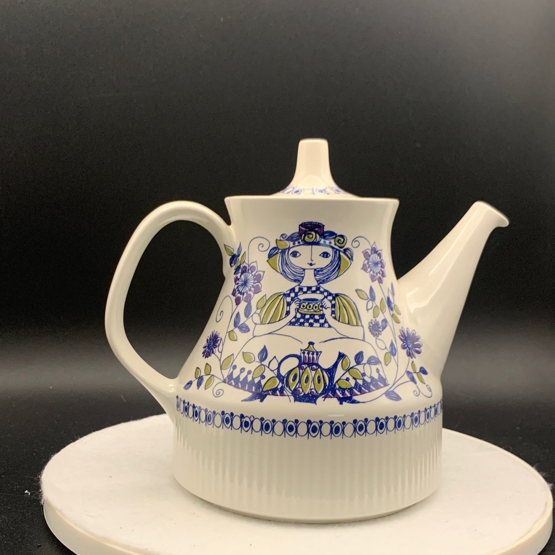 Figgjo 1054 Lotte Tea Pot, MCM Design Made in Norway. Turi-design ...