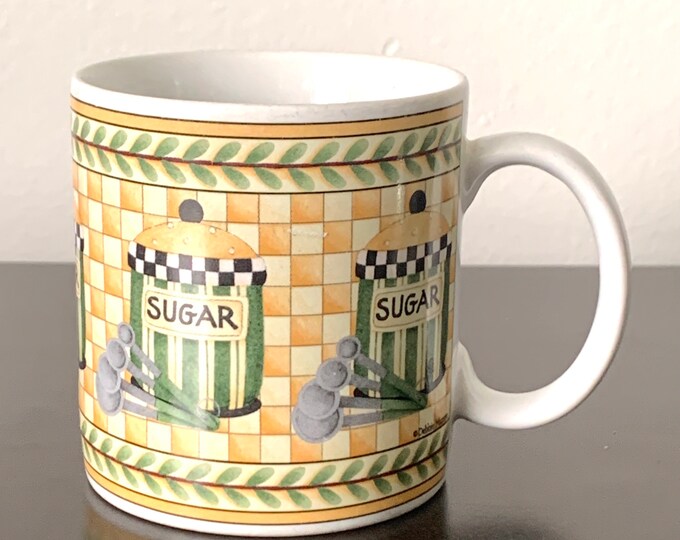 Debbie Mumm Sakura 2000 Sunny Country Kitchen Coffee Tea Cup Mug. - Etsy