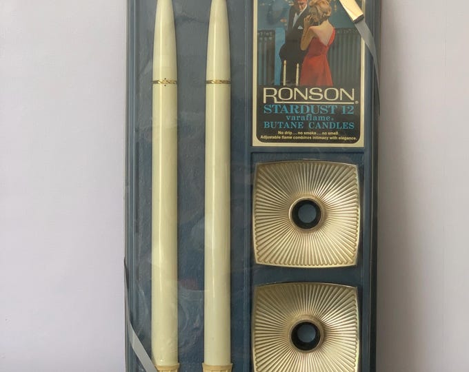 Vintage Butane Candles, Ronson Stardust 12" Varaflame Butane Candles ...