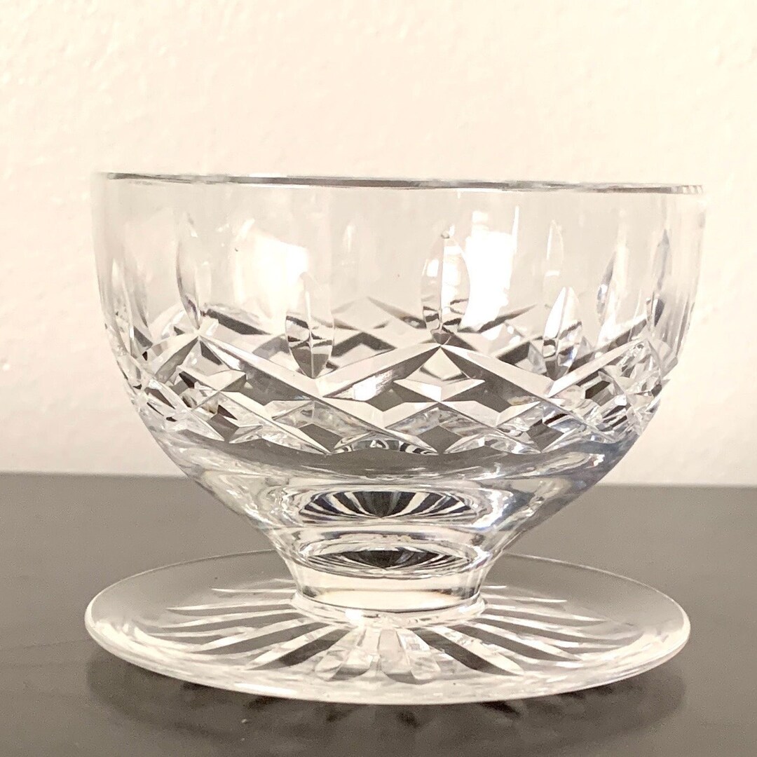 Waterford Lismore Footed Dessert Dish, Elegant Waterford Lead Crystal ...