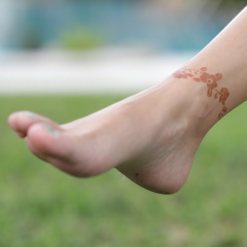 Azalea Henna Stencil - Etsy