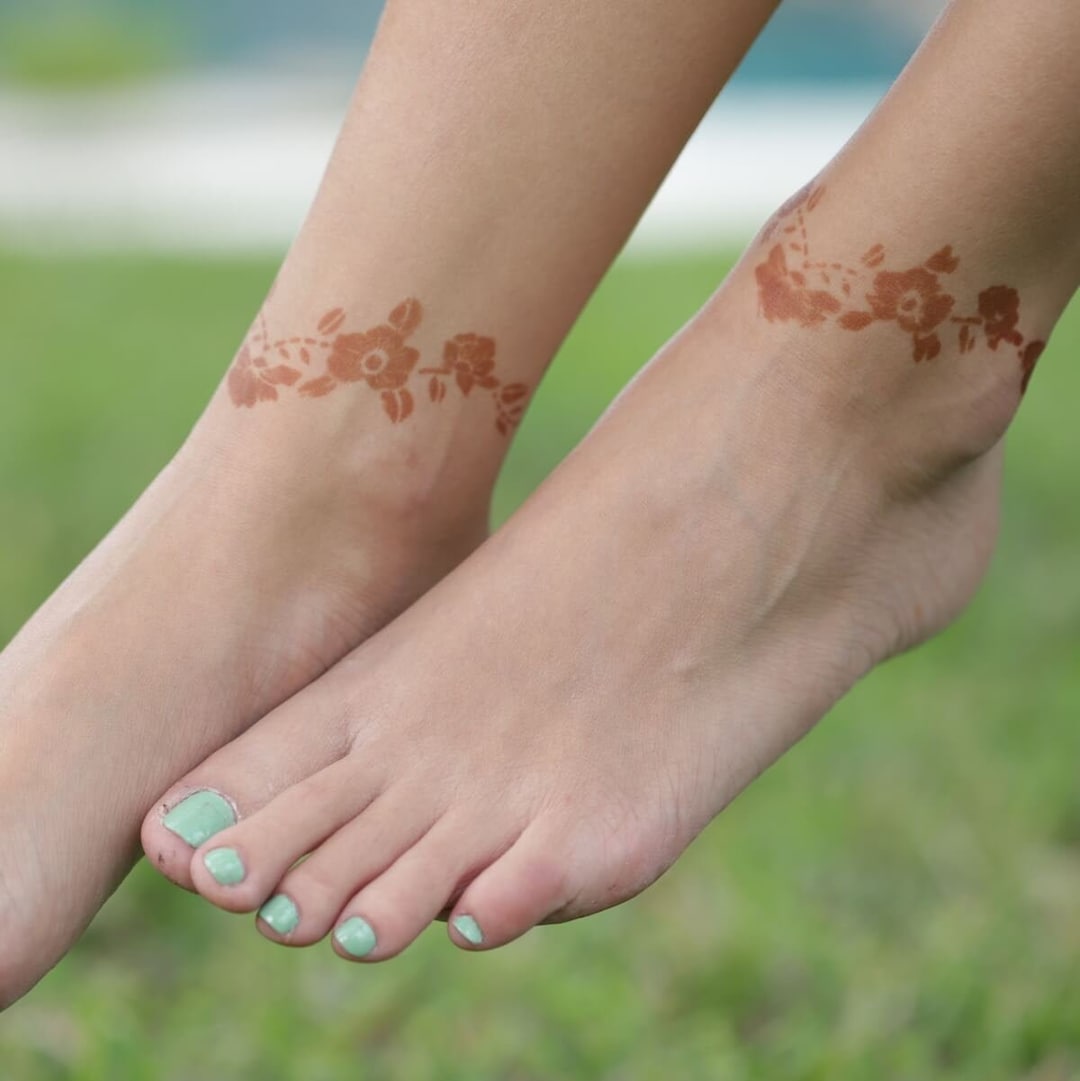 Azalea Henna Stencil - Etsy