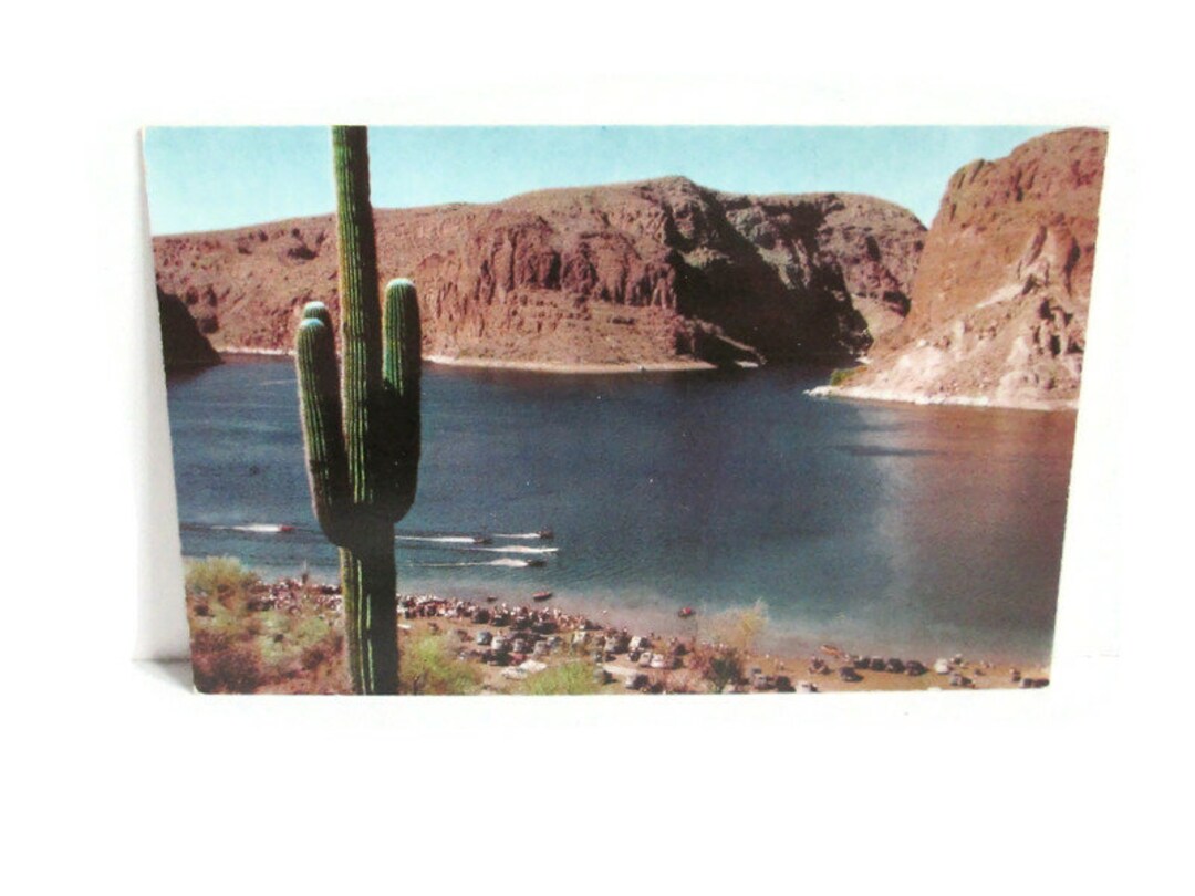Vintage Arizona Postcard Canyon Lake AZ Petley Studios 2C-K121 - Etsy