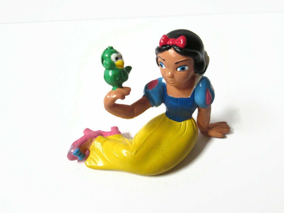 Vintage Snow White Miniature Figure RARE Comics Spain Toy Walt Disney ...