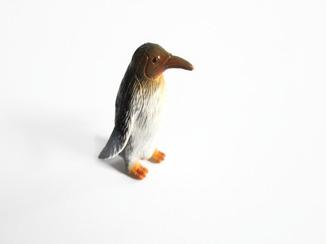 Tiny Miniature Penguin Vintage Safari Ltd. Figure - Etsy