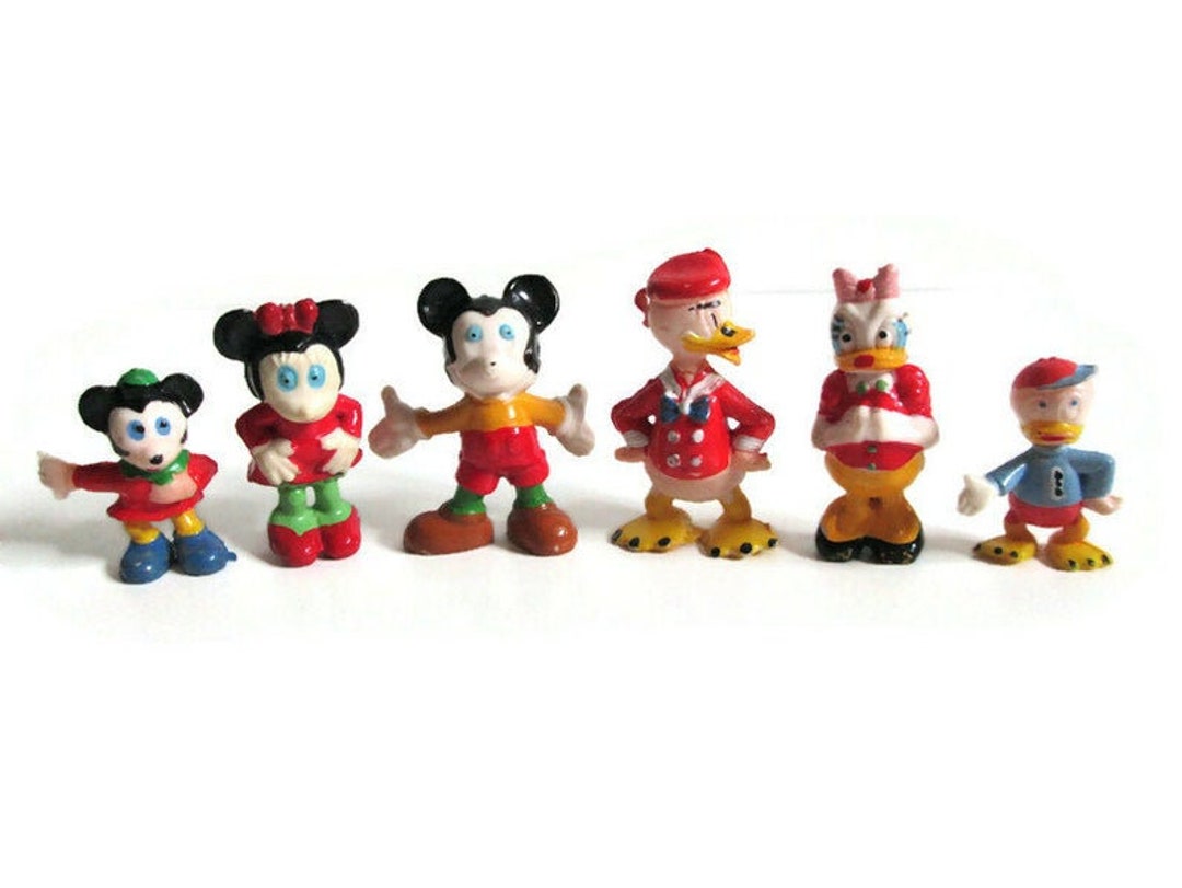 Mickey Minnie and Monty Mouse Donald Daisy Dewey Duck Hand Painted ...