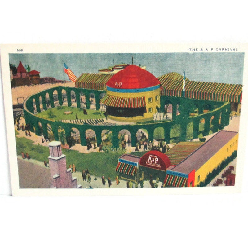 Worlds Fair Postcard - Etsy