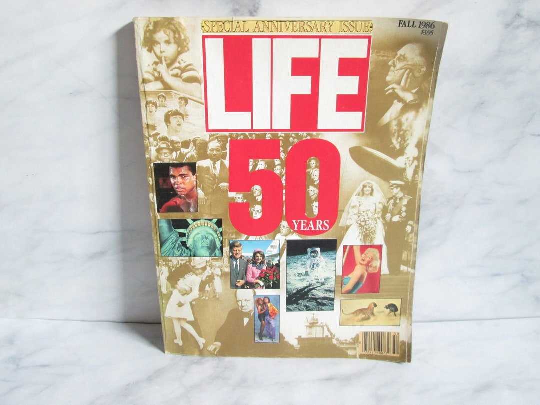 Vintage Life Magazine, Special Anniversary Issue, 50 Years, Fall 1986 ...