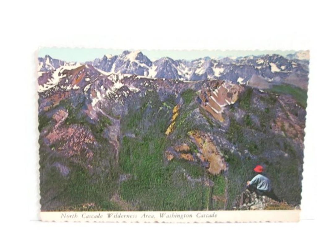Vintage Washington State Continental Postcard North Cascade Wilderness ...