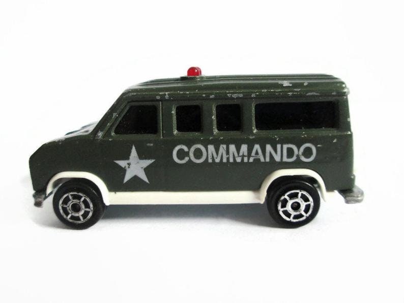 Vintage Majorette Fourgon Commando Vehicle - Etsy