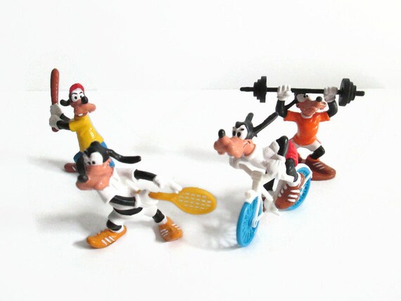 Four Goofy Figures RARE Bully Miniatures From West Germany - Etsy