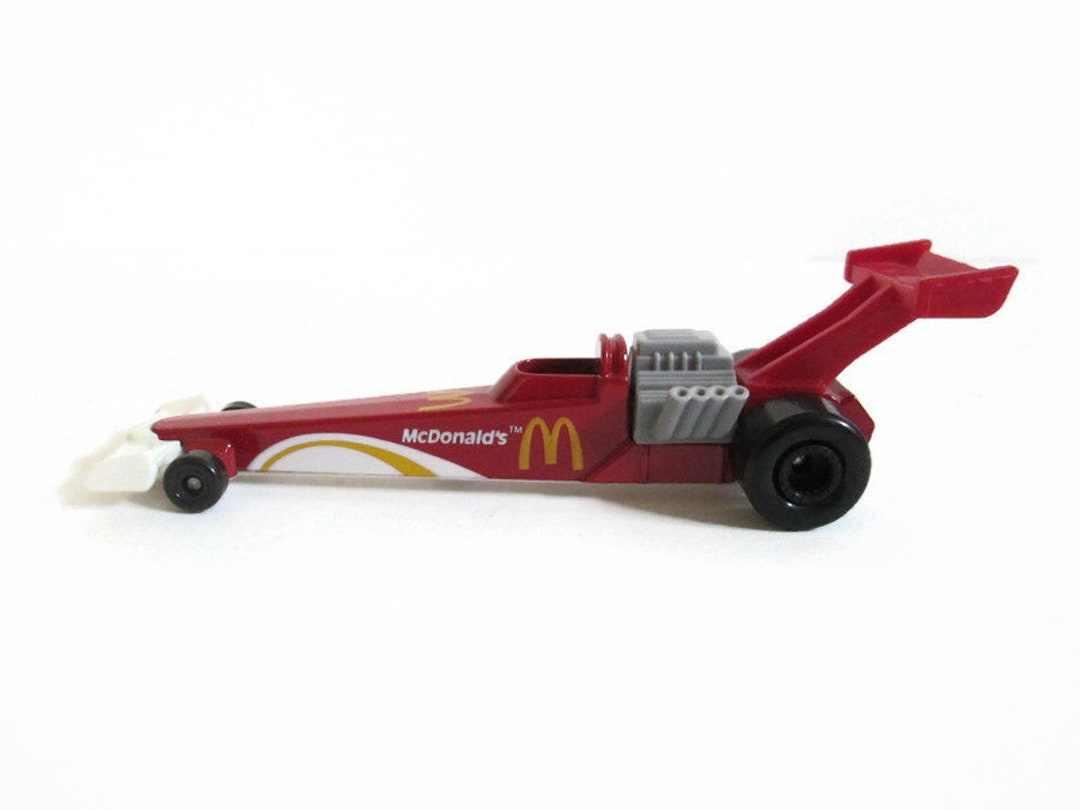 Vintage Hot Wheels Toy Car Red Dragster 1993 Mcdonald's - Etsy