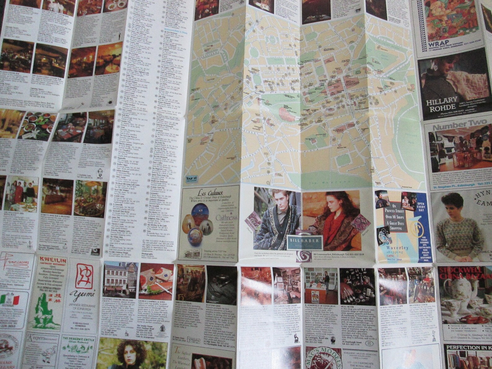 Edinburgh City Guide Guidemap and Street Plan Scotland - Etsy