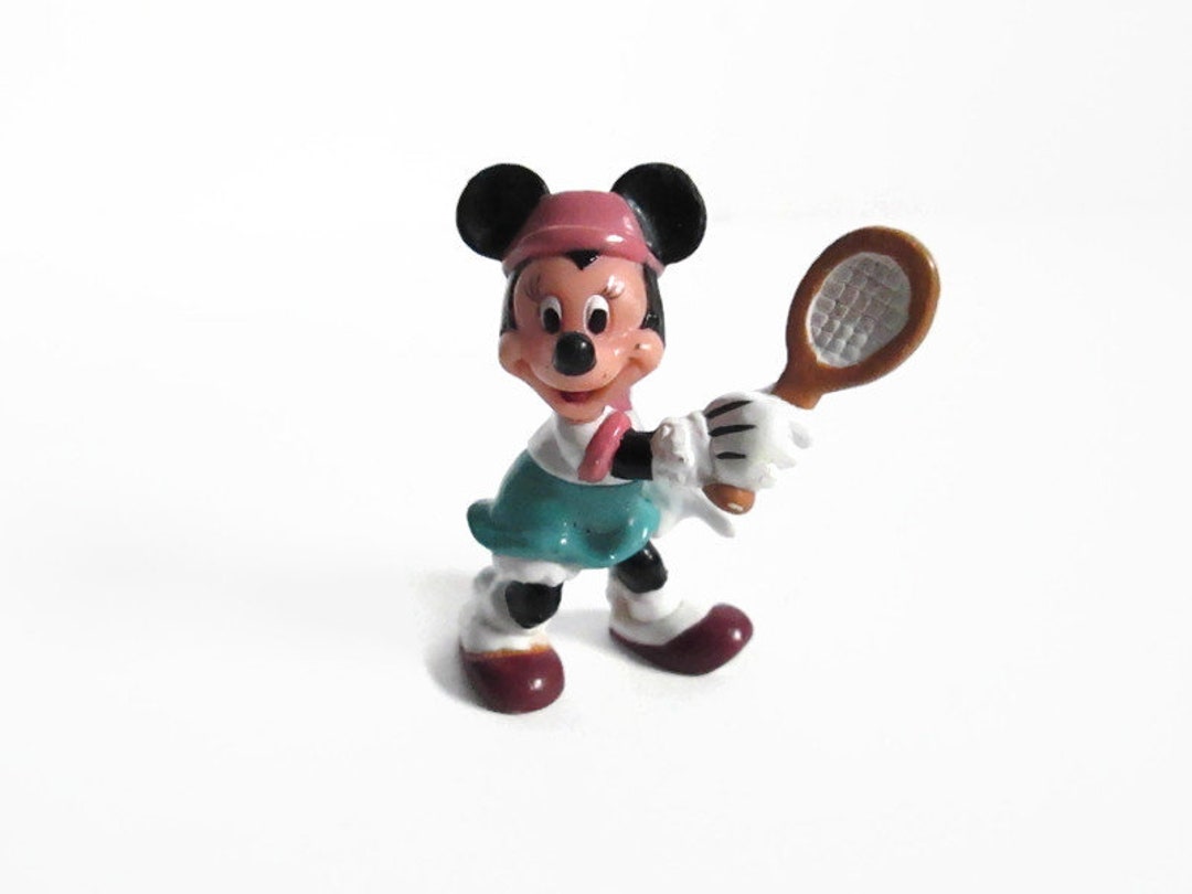 Tennis Player Minnie Mouse Figure the Walt Disney Company - Etsy
