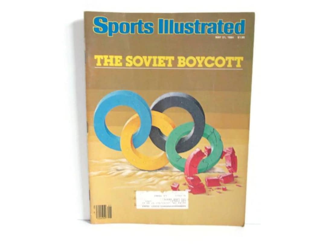 Vintage Sports Illustrated Magazine, the Soviet Boycott of the 1984 Los ...
