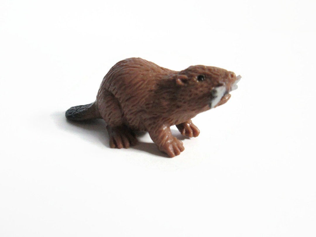 Tiny Miniature Beaver Safari Ltd. - Etsy