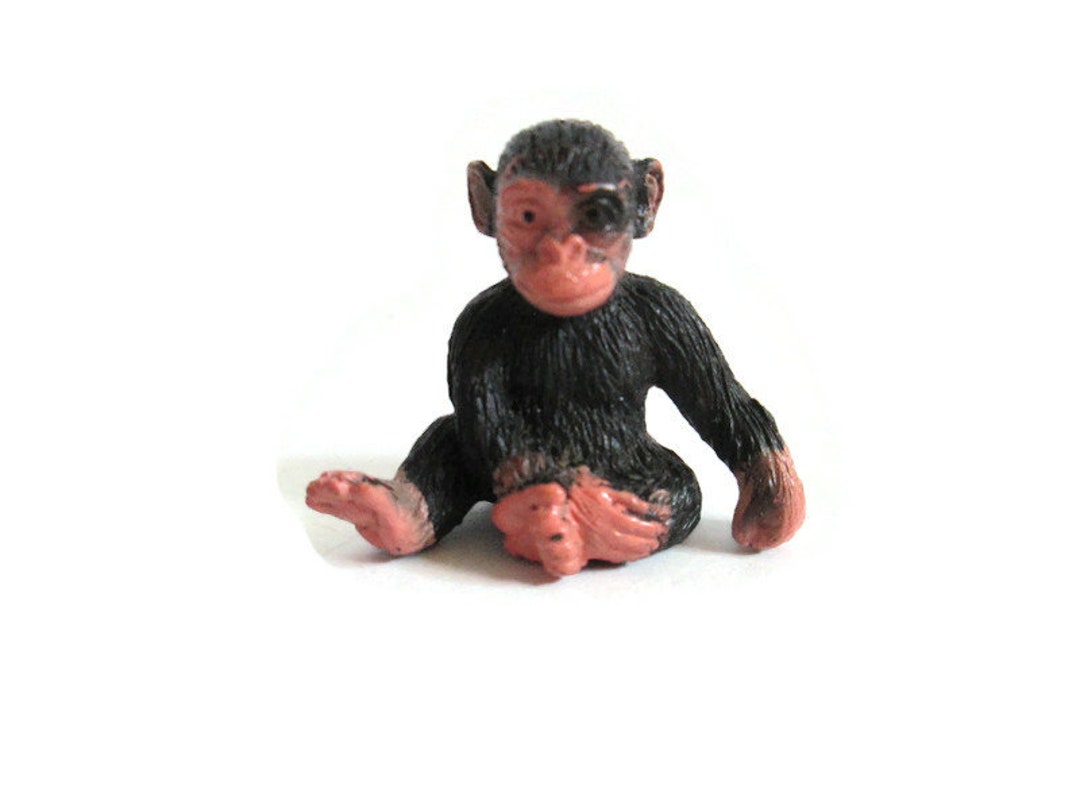 Tiny Chimpanzee Miniature Figure, Safari Ltd. - Etsy