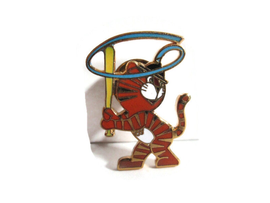 Baseball Olympic Pin 1988 Seoul Summer Games Mascot Hodori - Etsy