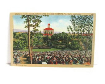 Vintage Postcard Stanford University Palo Alto California - Etsy