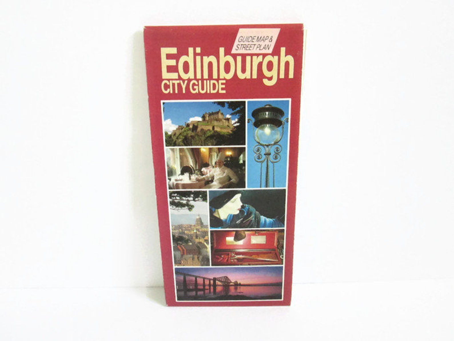 Edinburgh City Guide Guidemap and Street Plan Scotland - Etsy