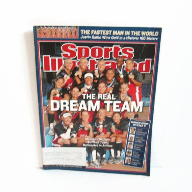 Softball Magazine Cover - Etsy
