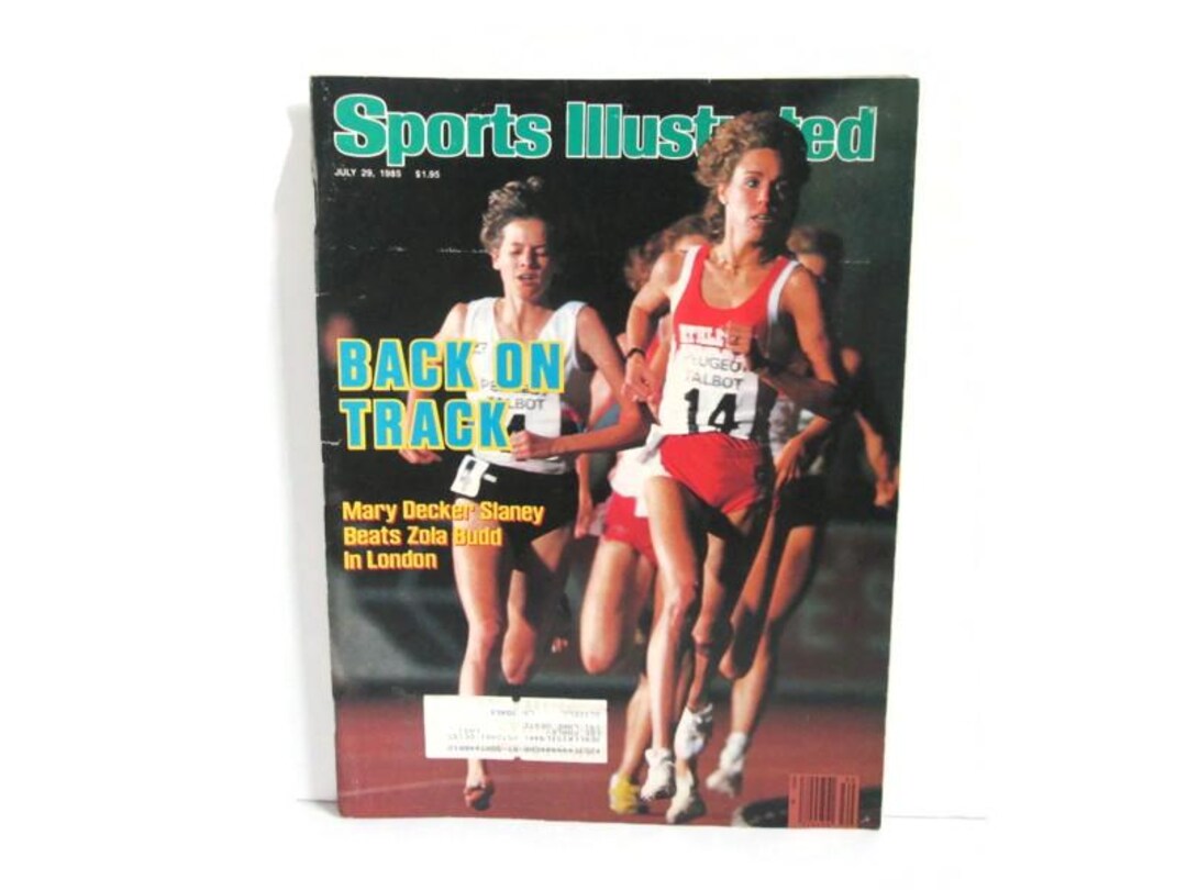 Vintage Sports Illustrated Magazine, July 29, 1985 Mary Decker Slaney ...