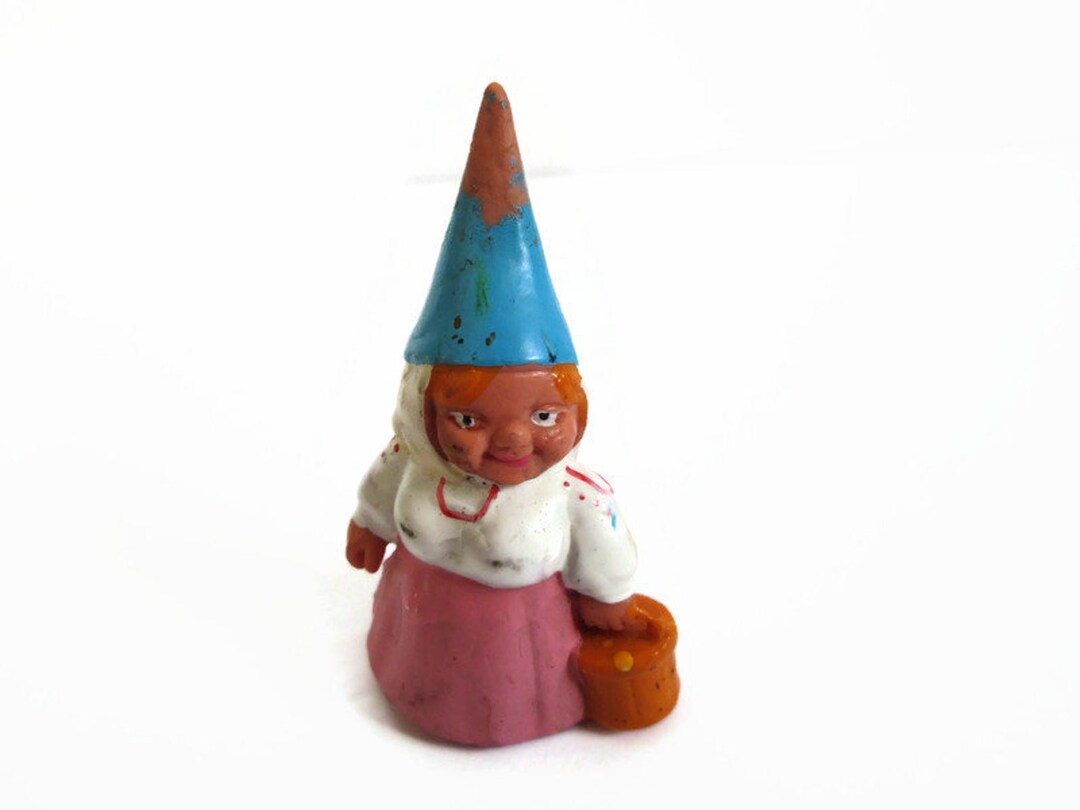 Mother Dwarf a David the Gnome PVC Figure, Grandma Granny Carrying ...