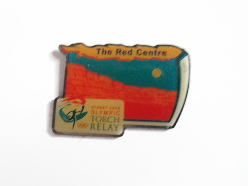 2000 Sydney Olympic Torch Relay Pin the Red Center Australia - Etsy