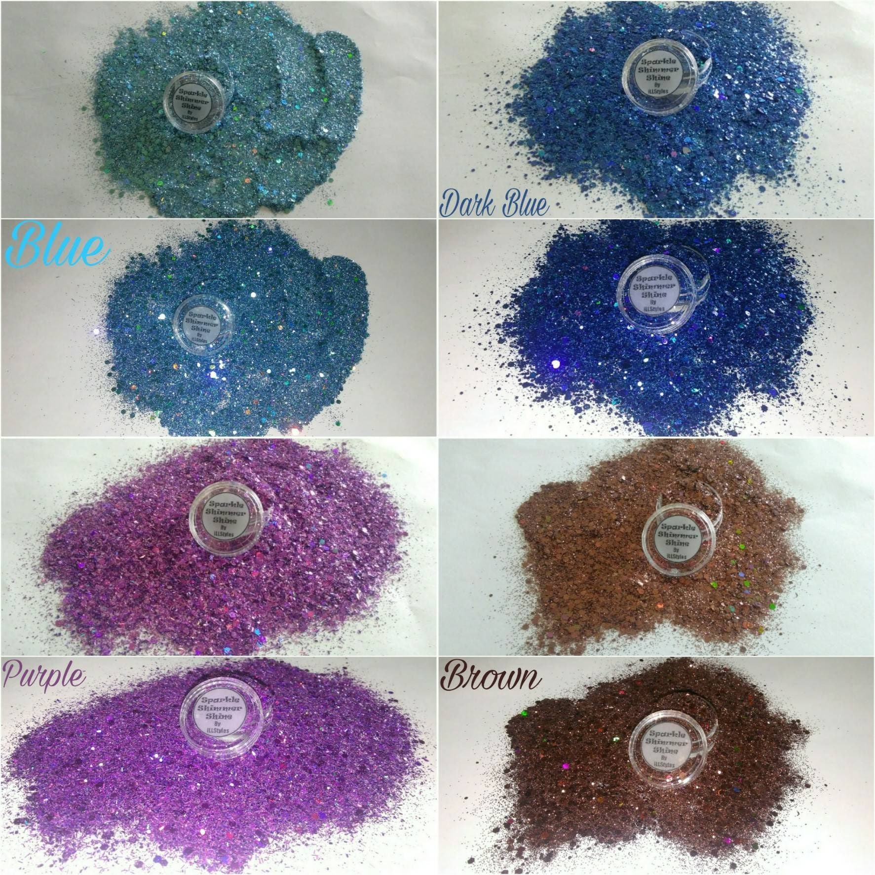 Holographic Glitter. 17 Different Kinds to Choose From. Sparkle Shimmer ...