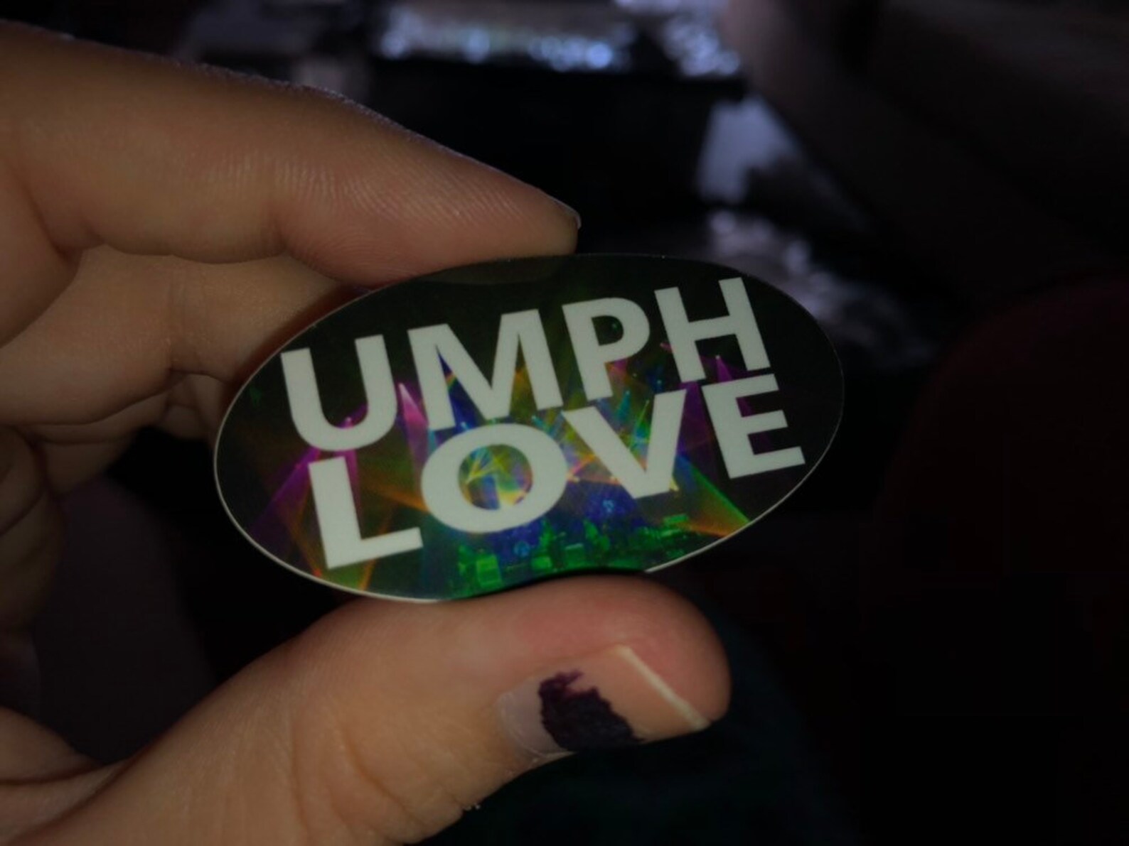 UMPH LOVE vinyl sticker // Umphrey's Mcgee sticker. | Etsy