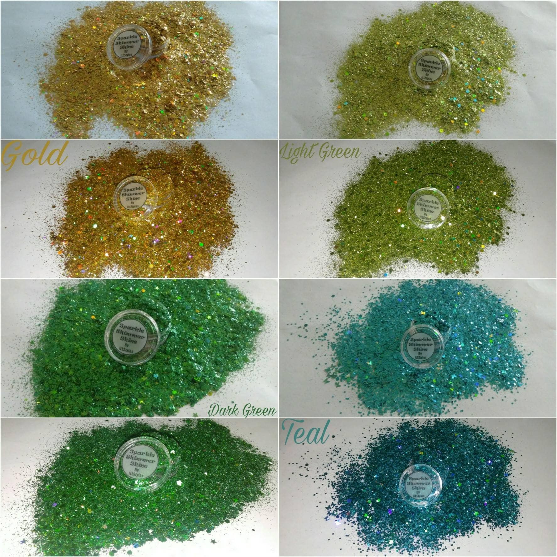 Holographic Glitter. 17 Different Kinds to Choose From. Sparkle Shimmer ...