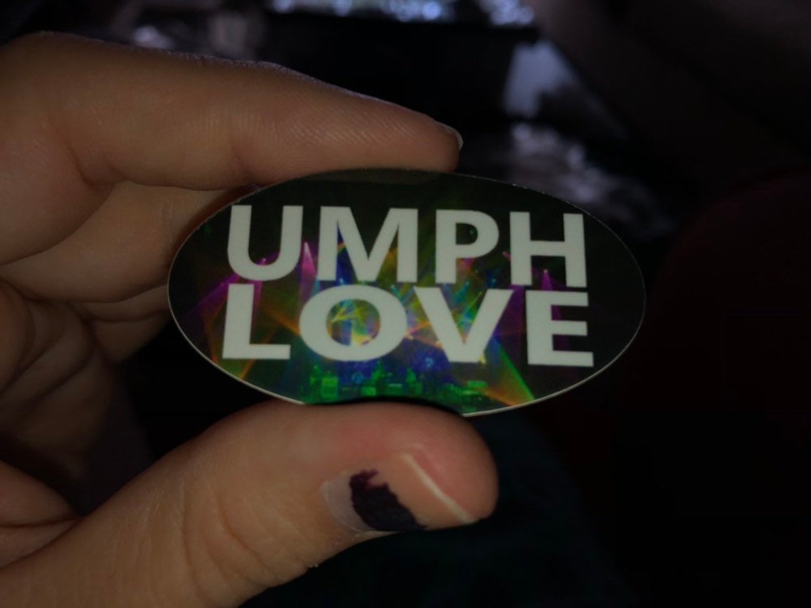 UMPH LOVE vinyl sticker // Umphrey's Mcgee sticker. | Etsy