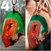 Gorgeous Watermelon Agate Geode Crystal Pendant Necklace. 7 - Etsy