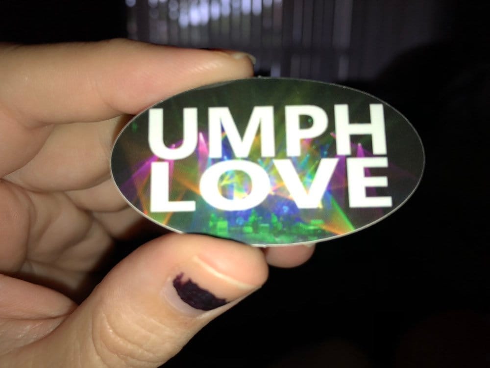 UMPH LOVE Vinyl Sticker // Umphrey's Mcgee Sticker. - Etsy