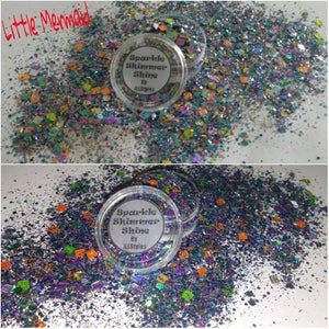 Colorful Glitter. 9 Different Kinds to Choose From. Sparkle Shimmer ...