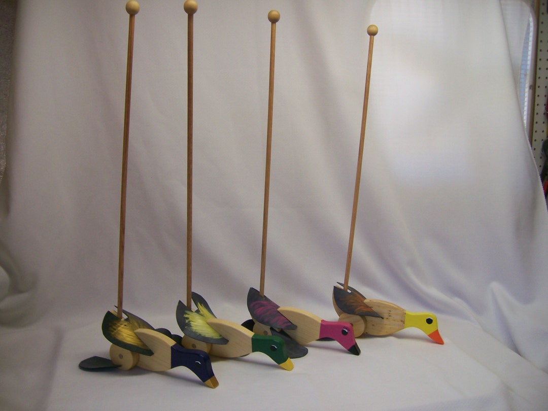 Push Duck, Duck Walker, Flapper Duck - Etsy