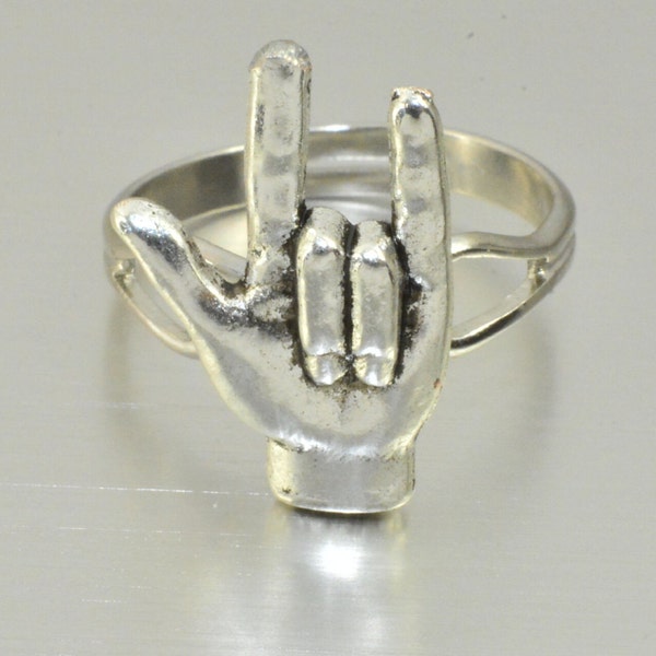 I Love You Ring - Etsy