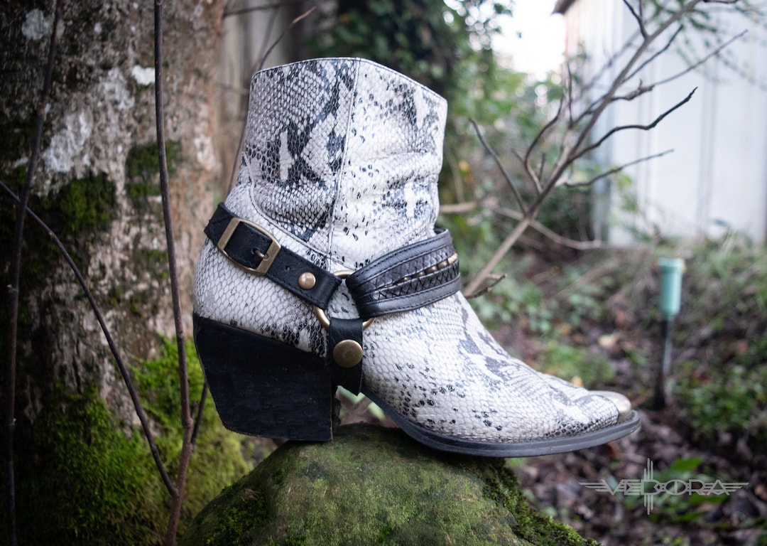 Leather Bootstrap, Studded Bootstrap, Black Gold Boot Decoration ...