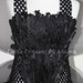 Gothic Tutu Dress With Feathers - Black Tutu Dress - Wicked Witch Tutu ...