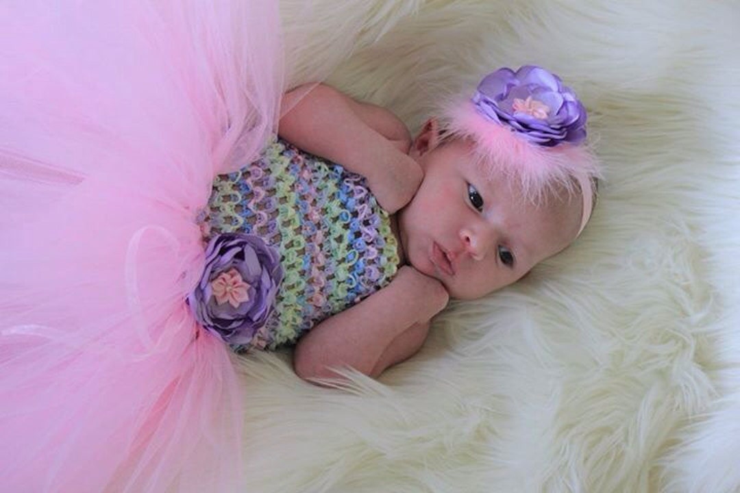Spring Tutu Dress and Matching Hair Piece - Easter Basket Tutu Dress - Etsy